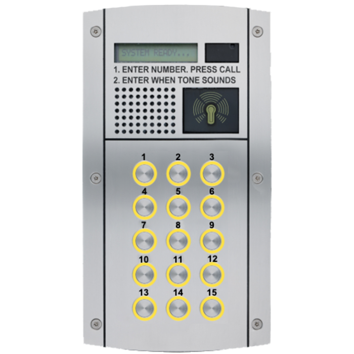 Compact Functional Entrance Panel | Comelit-PAC